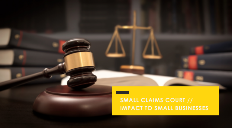 Small Claims Court – The Judiciary