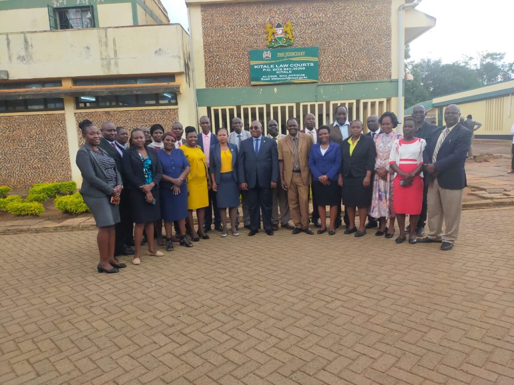 Judge Mrima engages with mediators in Kitale – The Judiciary